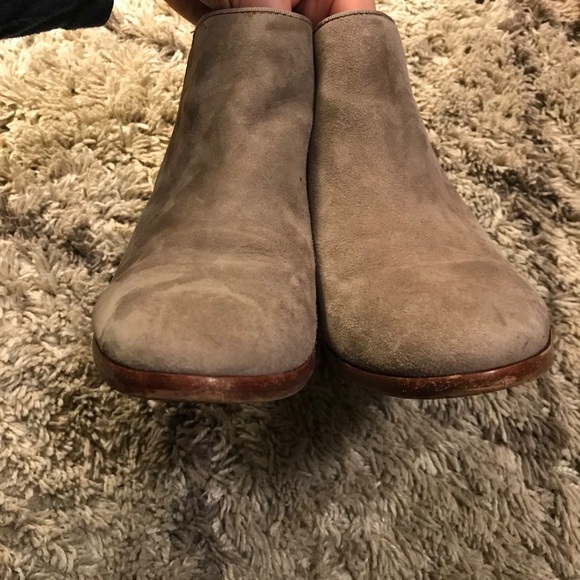 Sam Edelman | Shoes | Sam Edelman Petty Suede Ankle Zip Up Booties ...